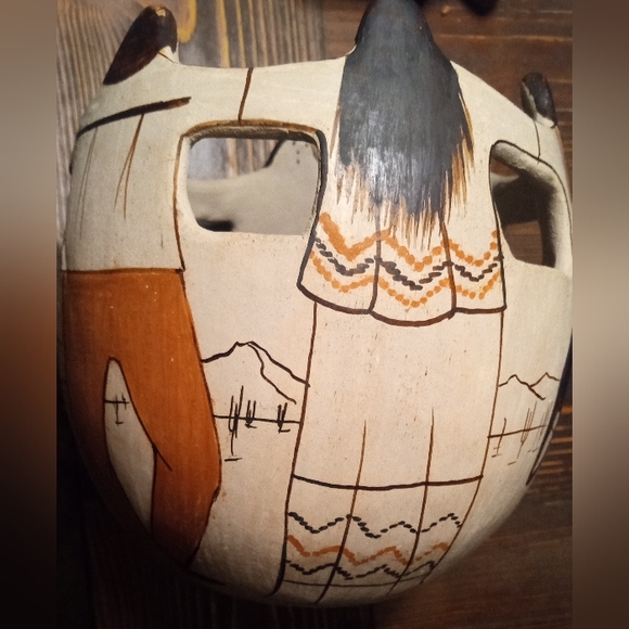 Handmade | Art | Tohono Oodham Rupert Angea Vintage Native Southwest ...